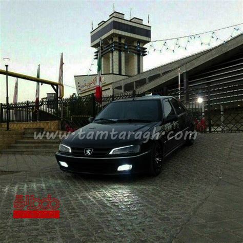 خرید اقساطی و مشخصات چراغ اسپرت جلو بلوری پژو پارس طرح Lf طمطراق