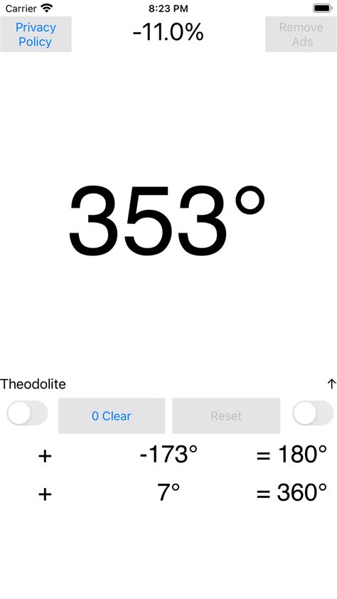 Angle Gradient Inclinometer For Iphone Download
