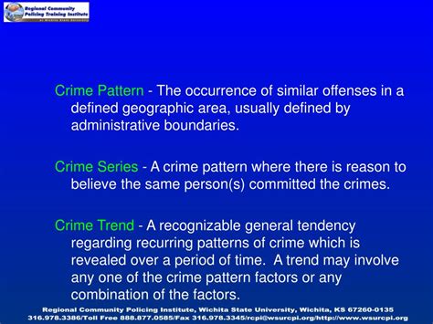 PPT FUNDAMENTALS OF CRIME ANALYSIS PowerPoint Presentation Free Download ID 6700615