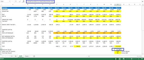 Terminal Value How Much Of Total Value Does It Reflect Skillfine
