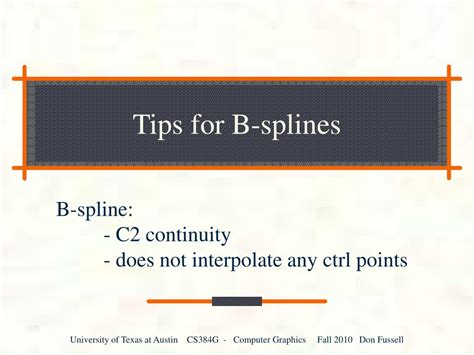 Ppt Interpolating Curves Powerpoint Presentation Free Download Id