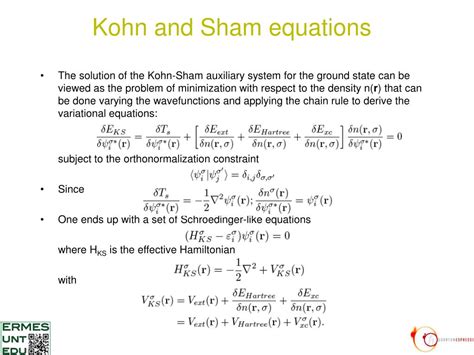 Ppt Density Functional Theory An Introduction Powerpoint Presentation Id 2403757