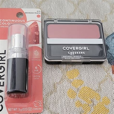 Covergirl Makeup Covergirl Continuous Color Lipstick And Cheekers