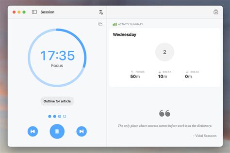Focus Is The Best Synced Pomodoro Timer For Apple Users Lifehacker