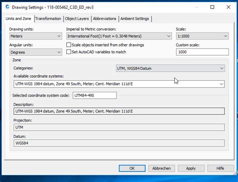 Find Coordinate System Of Existing Dwg Drawing Autodesk Community