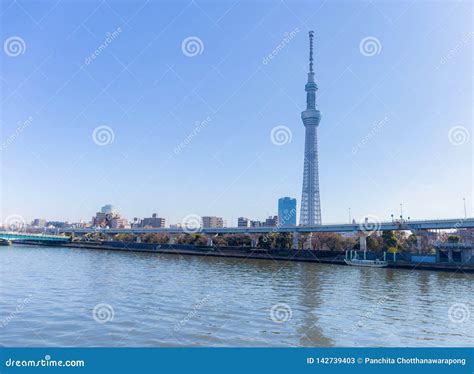 Toyko Sky Tree City View Building Landmarks Of Japan Stock Image Image Of Skyline Japan