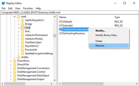Replace Powershell With Command Prompt In Context Menu In Windows 10
