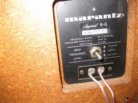 Refurbishing Marantz Imperial 6 Speakers Diyaudio