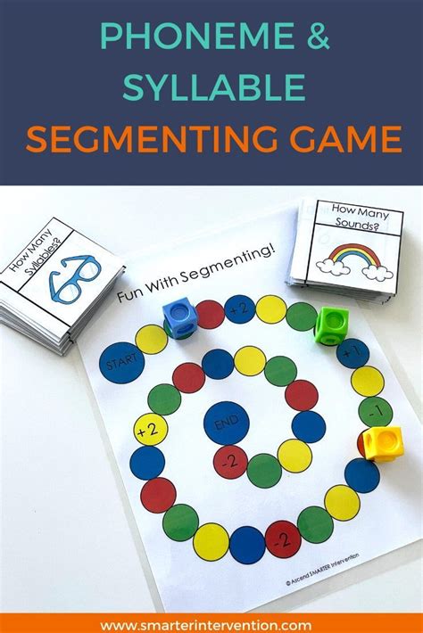 Syllable Segmenting Activities Phonological Awareness Artofit