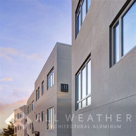 All Weather Architectural Aluminum Series 6000 Windows Caddetails