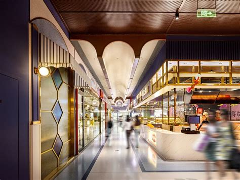 上海康桥新田360广场 摩登食空 On Behance Commercial Design Interior Decorating