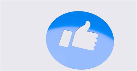 facebook like logo by toxicmaxi download free stl model