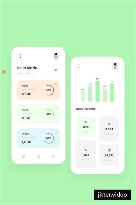 Jitter Mobile App Design Animation With Learnwithsajid Shorts Animation Jitterclick Youtube