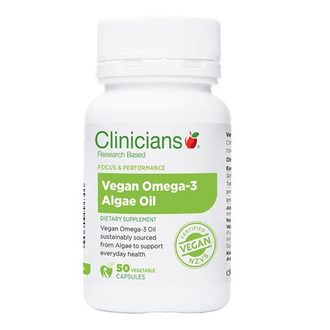 Buy Vegan Omega 3 Algae Oil By Clinicians I Healthpost Nz