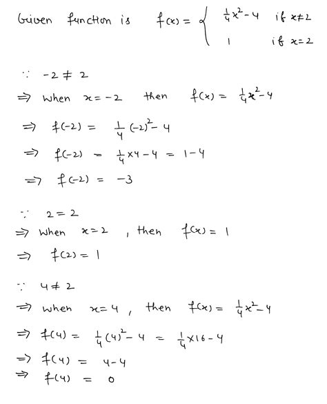 Solved O GRAPHS AND FUNCTIONS Evaluating A Piecewise Defined