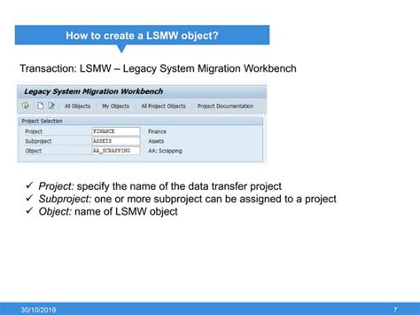 Sap Legacy System Migration Workbench Lsmw Introduction Pdf Computer Software And