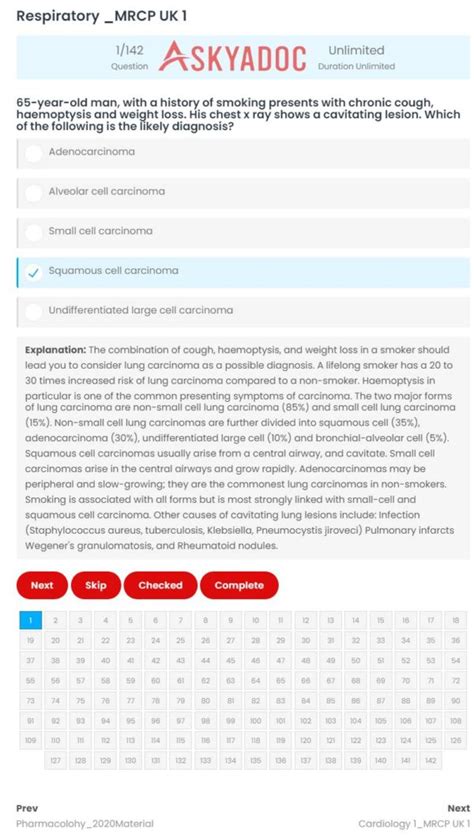 Mrcp Part 1 Questions Bank Askyadoc