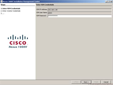 How To Install The Cisco Nexus V Switch Part
