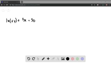 Solvedin Exercises 81 84 Use Implicit Differentiation To Find Dydx