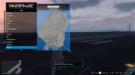 Rampage Trainer V1 4 4 GTA 5 Mod