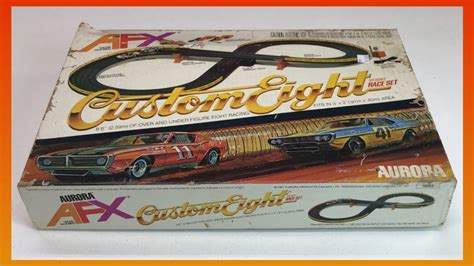 Aurora Afx Custom 8 Ho Scale Slot Car Set For Less Than 8 From 1981