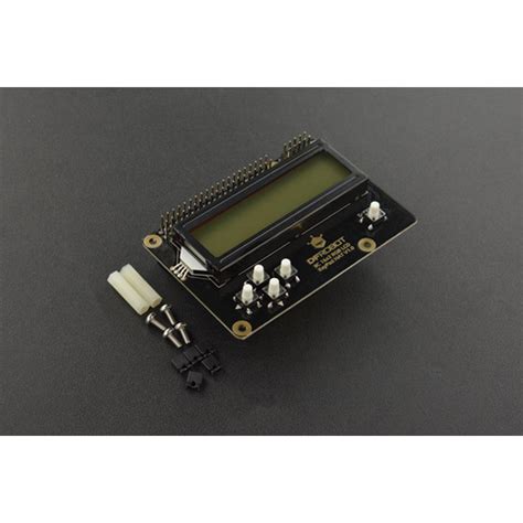Iic 16x2 Rgb Lcd Keypad Hat V10 Dfr0514 디바이스마트