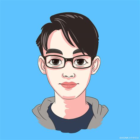 人物头像q版风格插画设计作品 设计人才灵活用工 设计dna