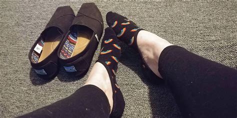 Tiny Rainbows On Black No Shows