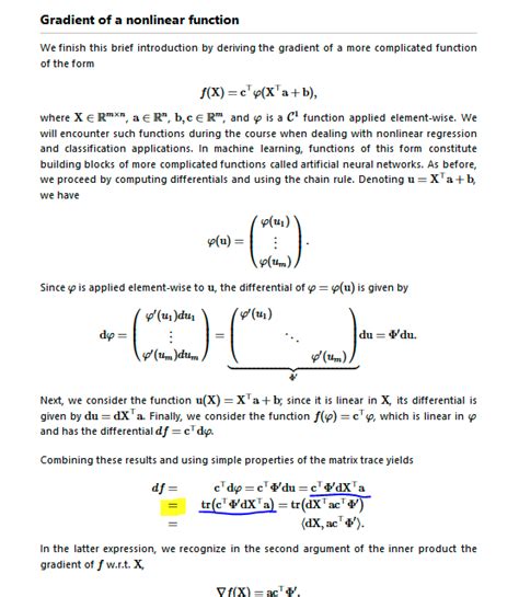 multivariable calculus gradient of nonlinear function mathematics