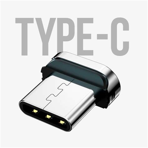 Коннектор магнитный для магнитного кабеля Type C Walker Type C разъем для шнура провода на