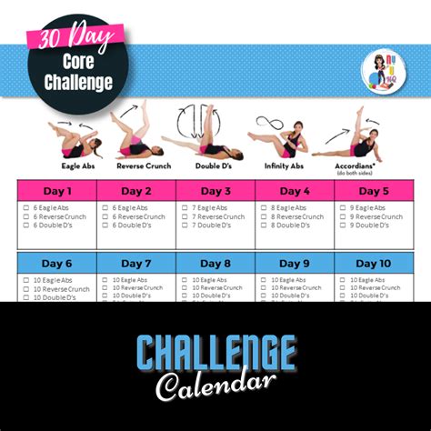 30 Day Core Challenge Nuuhq