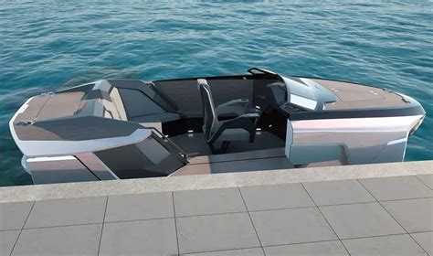 Centrostiledesign Future E Supercar Inspired Concept Boat That Flies On The Waves Tuvie Design