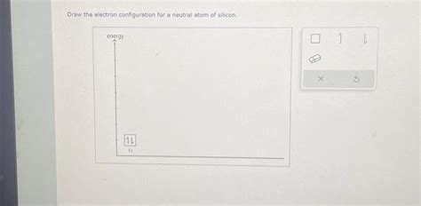 Solved Draw The Electron Configuration For A Neutral Atom Of