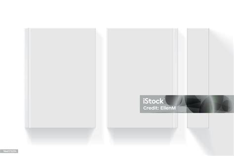 흰색 배경에서 분리 하는 다른 측면에서 두꺼운 커버 화이트 책 0명에 대한 스톡 벡터 아트 및 기타 이미지 0명 3차원 형태 고체 Istock