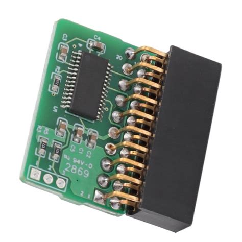 Tpm 2 0 Module 20pin Pcb Trusted Platform Module For Aom Tpm 9665v Tcg 2 0 Walmart Ca