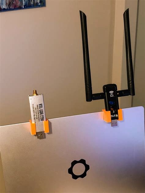 Free 3d File Usb Dongle Monitor Clip For Wifi Rtl Sdr Gps Sdr Etc
