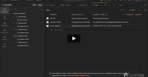 Lección 48 Cómo Crear Y Utilizar Variables De Entorno En Postman Desarrollo De Una Api Con