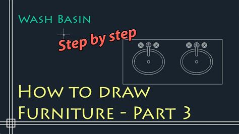 Autocad 2d Basics Tutorial To Draw Floor Plan Furniture Part 3