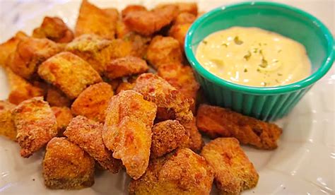 Crispy Air Fryer Salmon Nuggets Recipe Diy Joy