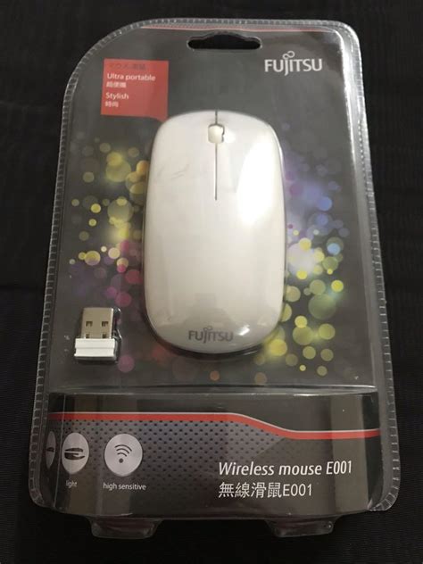 [全新]fujitsu Wireless Mouse 電腦＆科技 電腦周邊及配件 電腦滑鼠及相關產品 Carousell
