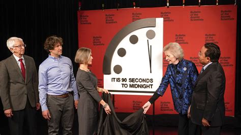 Doomsday Clock Moves To 90 Seconds To Midnight Signaling More Peril
