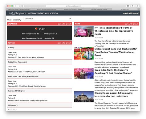 Feature Showcase — Bayware Documentation