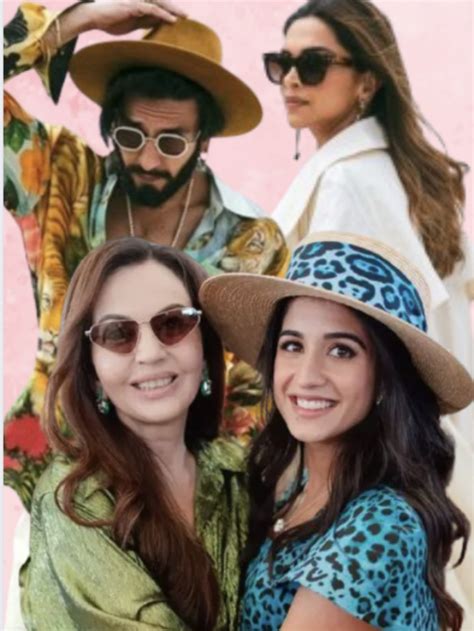 Anant Ambani Pre Wedding Day 2 All Jungle Theme Looks Ft Deepika Padukone Mark Zuckerburg