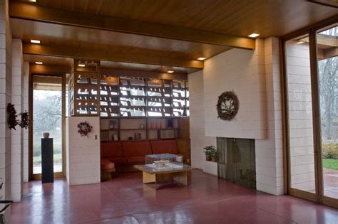 Frank Lloyd Wright Gordon House 1964 Interior Frank Lloyd Wright
