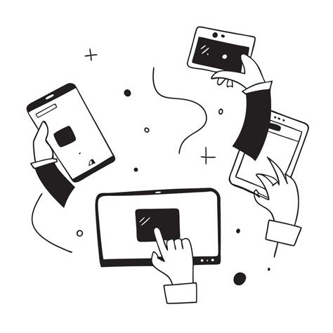 Professional Using Multiple Devices In A Glossy Flexible Workspace Concept As Camera Movement