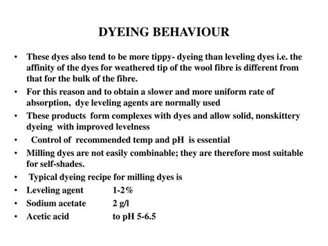 Ppt Dyeing Of Polyamide Fibres Wool Silk And Nylon Powerpoint Presentation Id 6652187