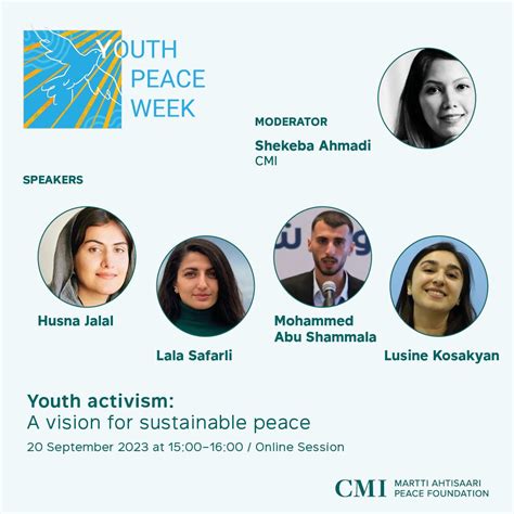 Shekeba Ahmadi On Linkedin Youth Peace Cmi