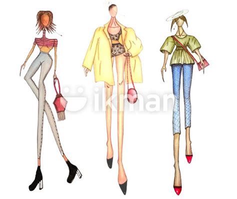 Individual Class For Fashion Illustration Battaramulla Ikman