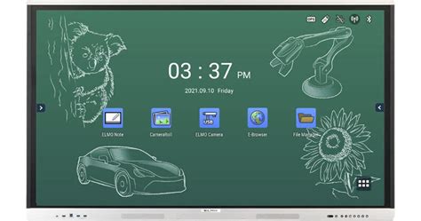 Elmo Board R2 86 Uhd 4k Touchscreen Commercial Monitor 7013 P
