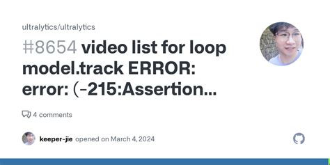 Video List For Loop Modeltrack Error Error 215assertion Failed